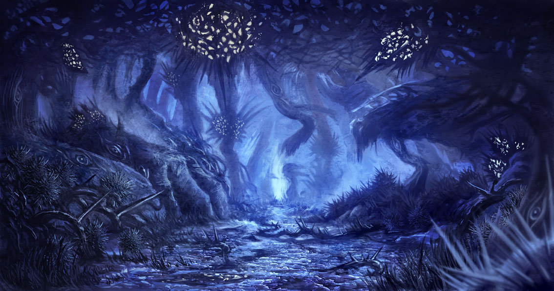 ArtStation - Dark forest