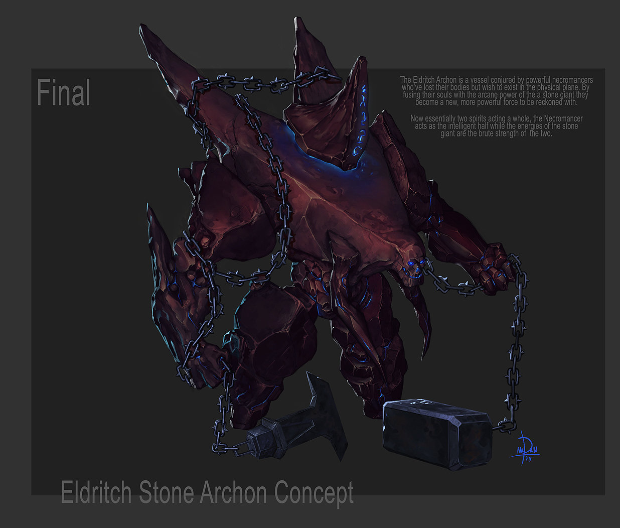 ArtStation - Edritch Stone Archon