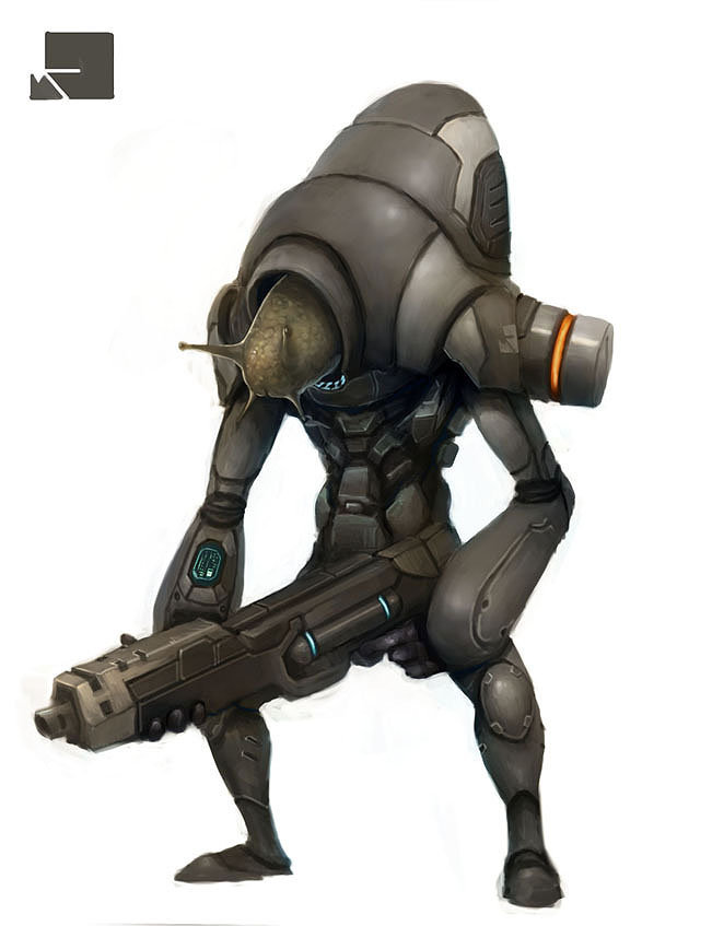 ArtStation - space snail lol