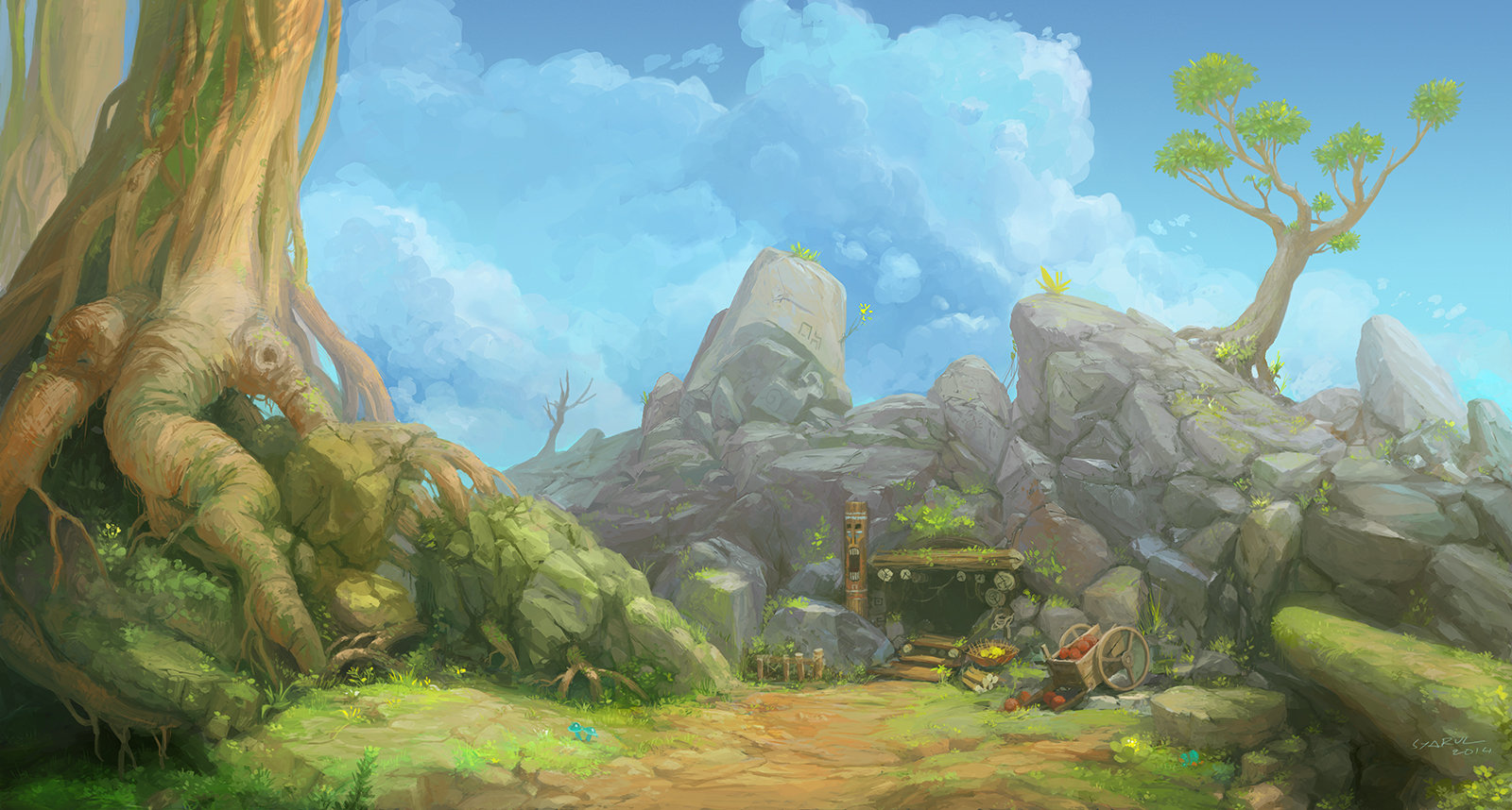 ArtStation - Beanstalk