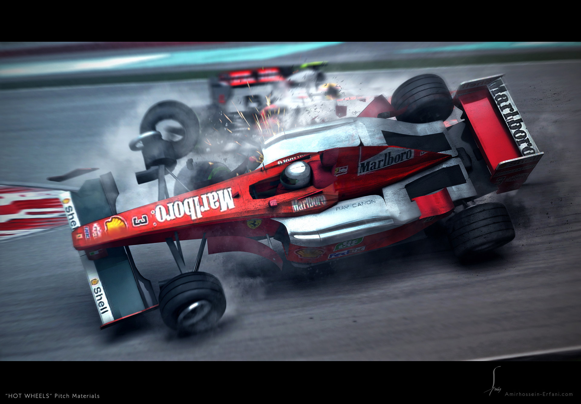 ArtStation - F1 Crash