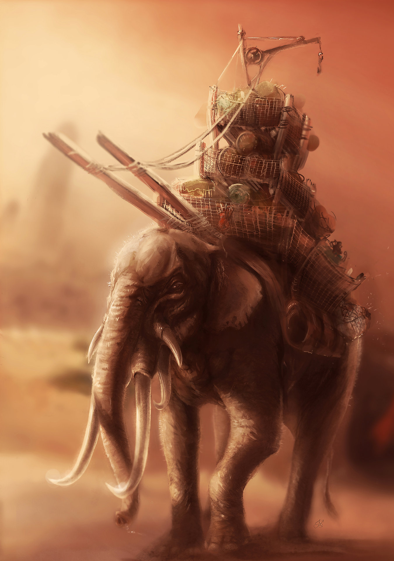 ArtStation - Trading Oliphaunt