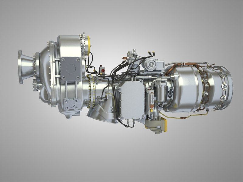 ArtStation - PW150 turboprop engine Q400