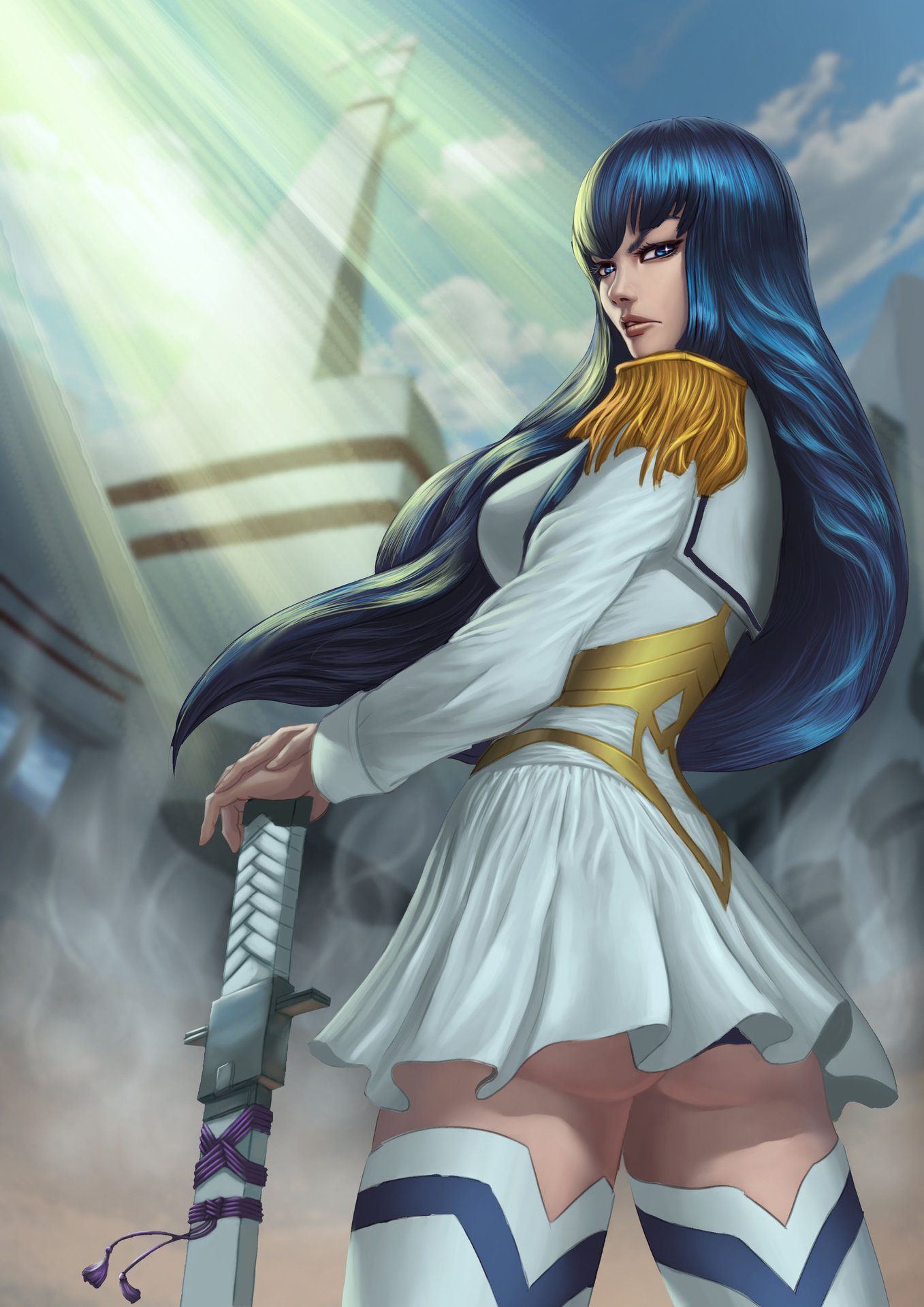 ArtStation - Satsuki kill la kill