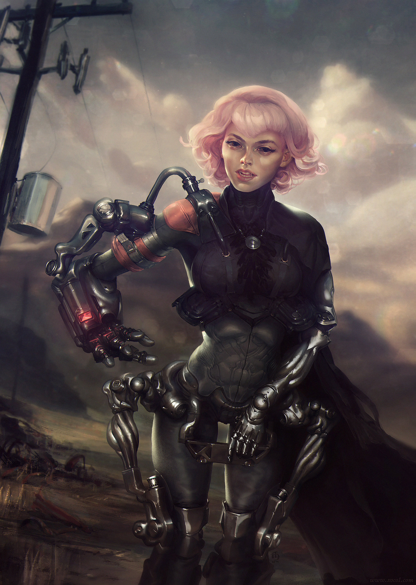 ArtStation - Bionic Girl - Challenge