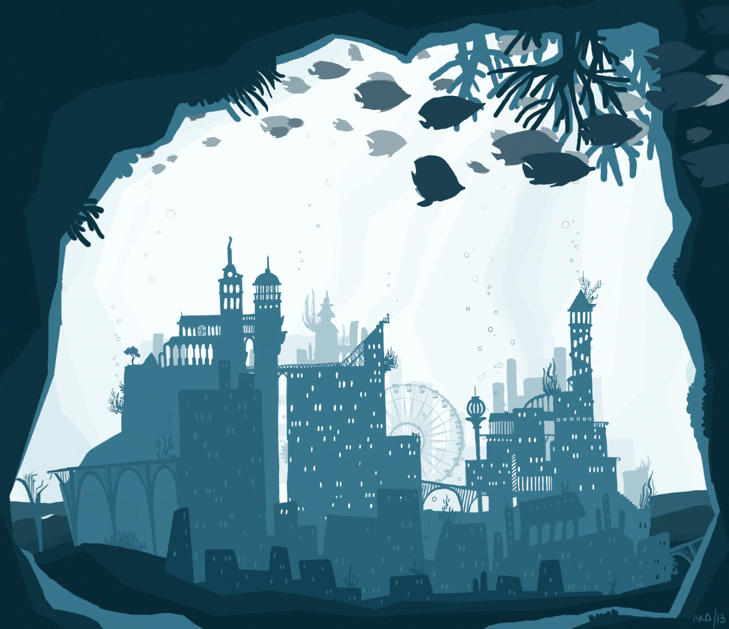 ArtStation - Algae City