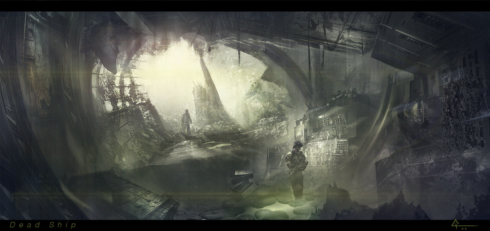 ArtStation - Dead Ship