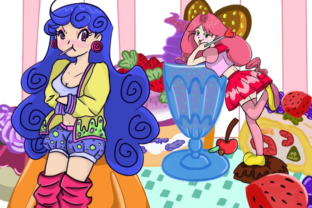 ArtStation - Candy Rivals- The sweetest of them all