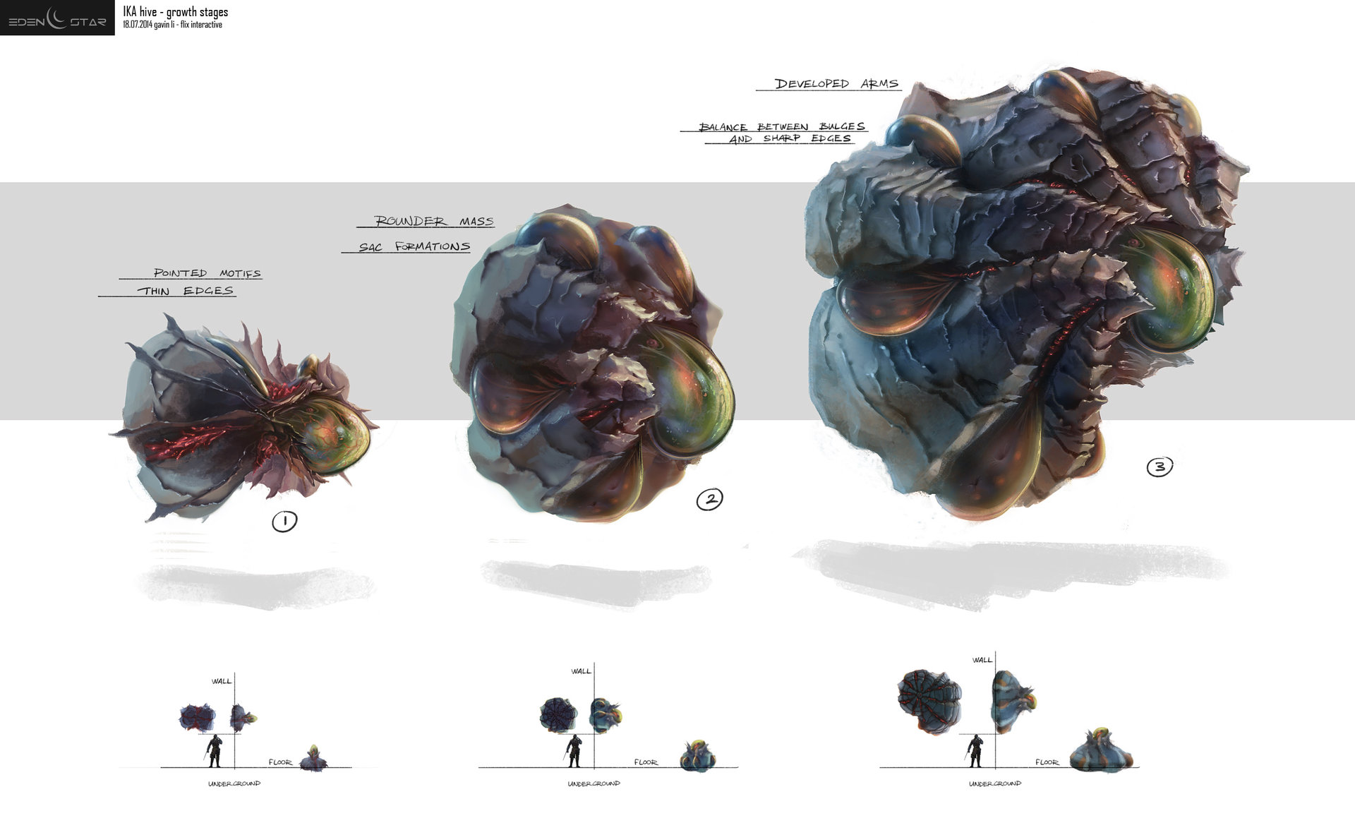 ArtStation - Eden Star - Creature Hive Prop