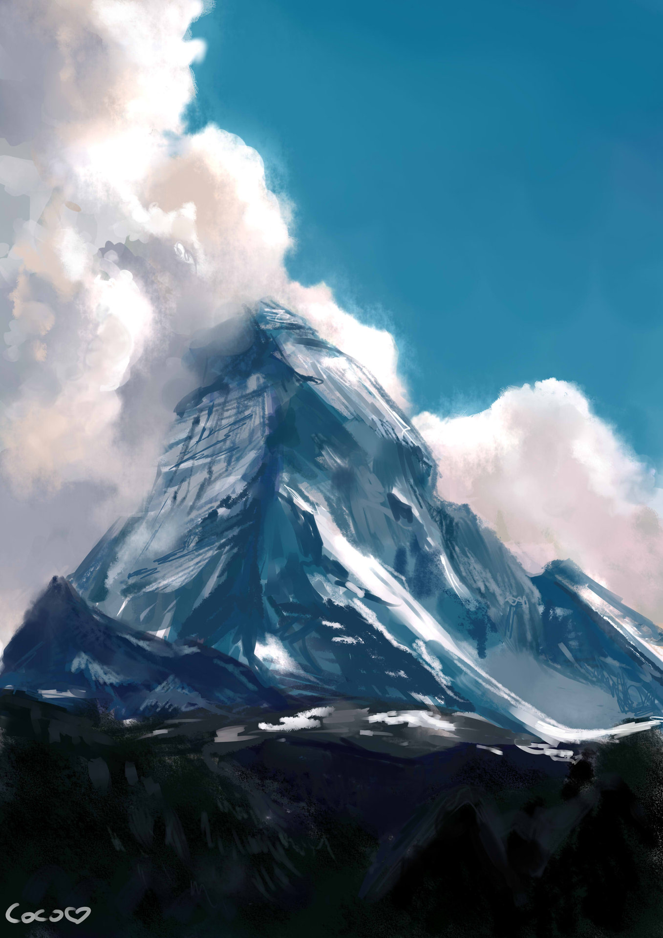 ArtStation - mountain