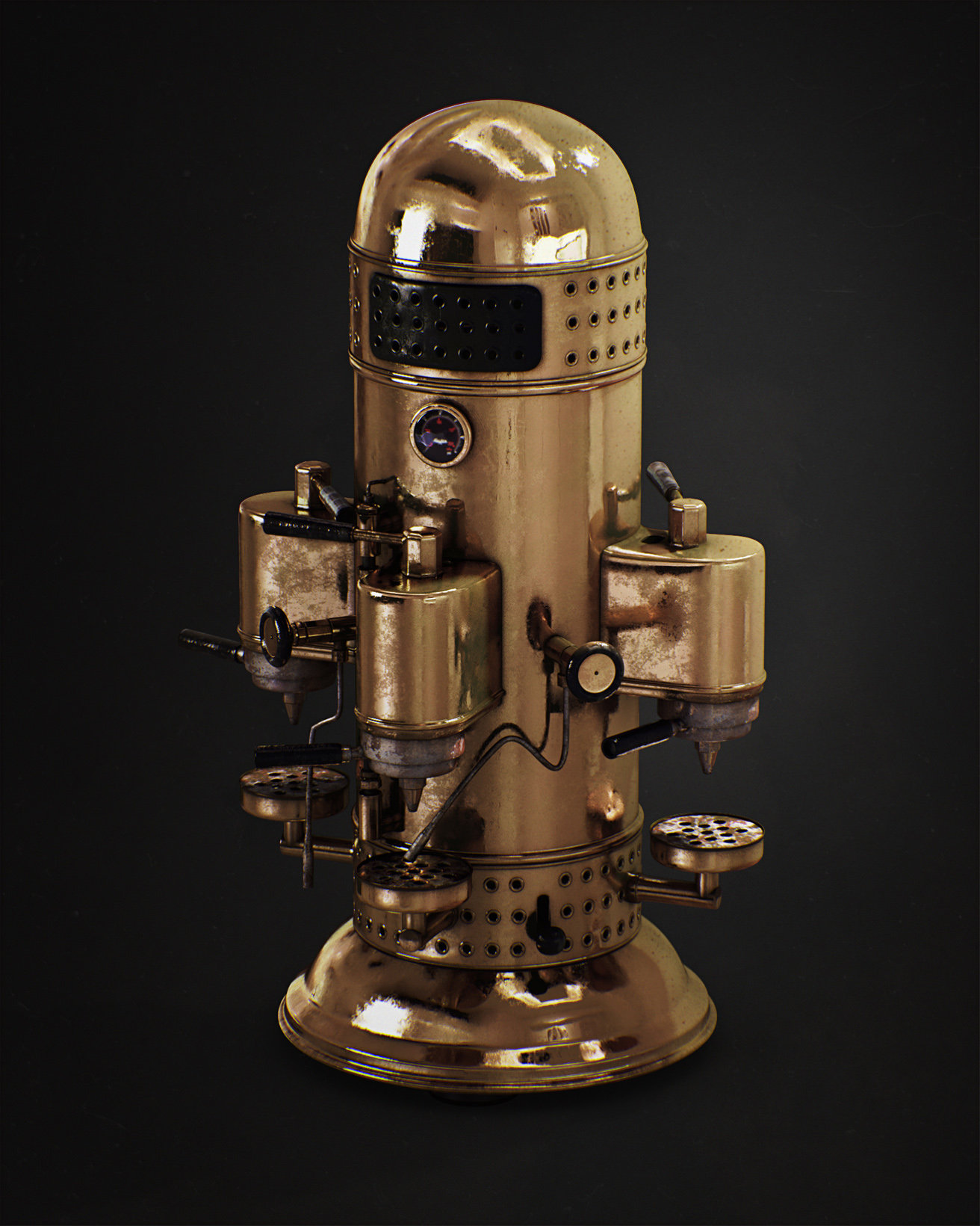 ArtStation - CGI - Coffee machine 02