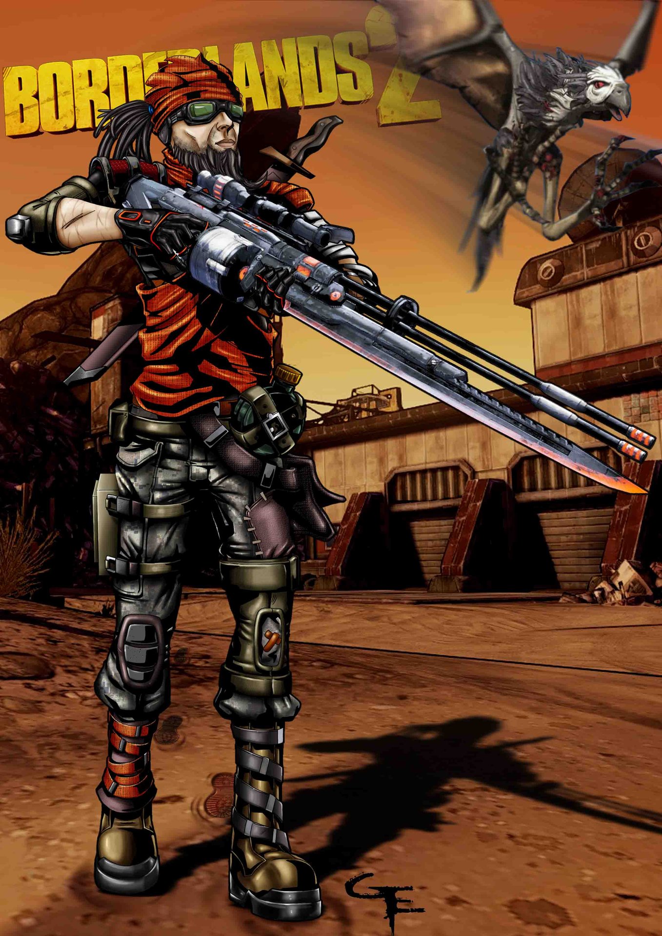 Borderlands 2 Mordecai