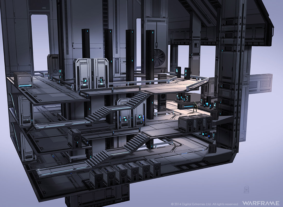 ArtStation - Warframe - Corpus Gas City - ContRoom F, Zeljko Duvnjak
