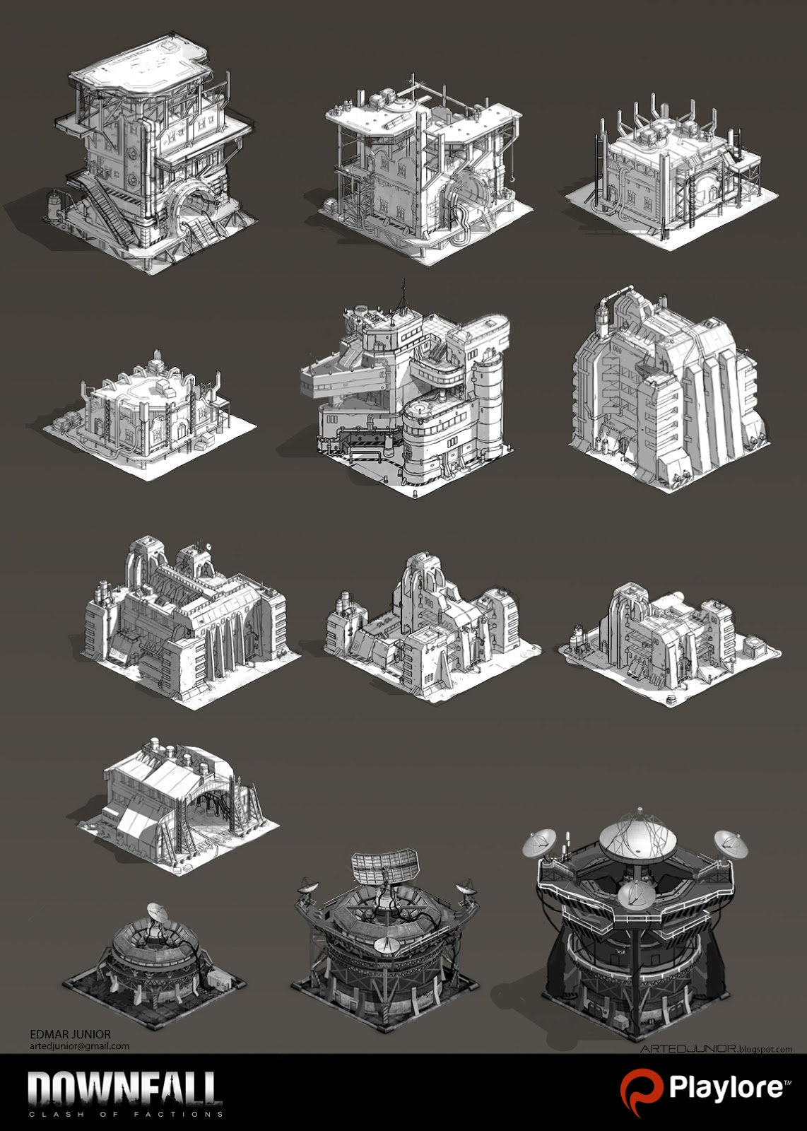 ArtStation - Structures Downfall
