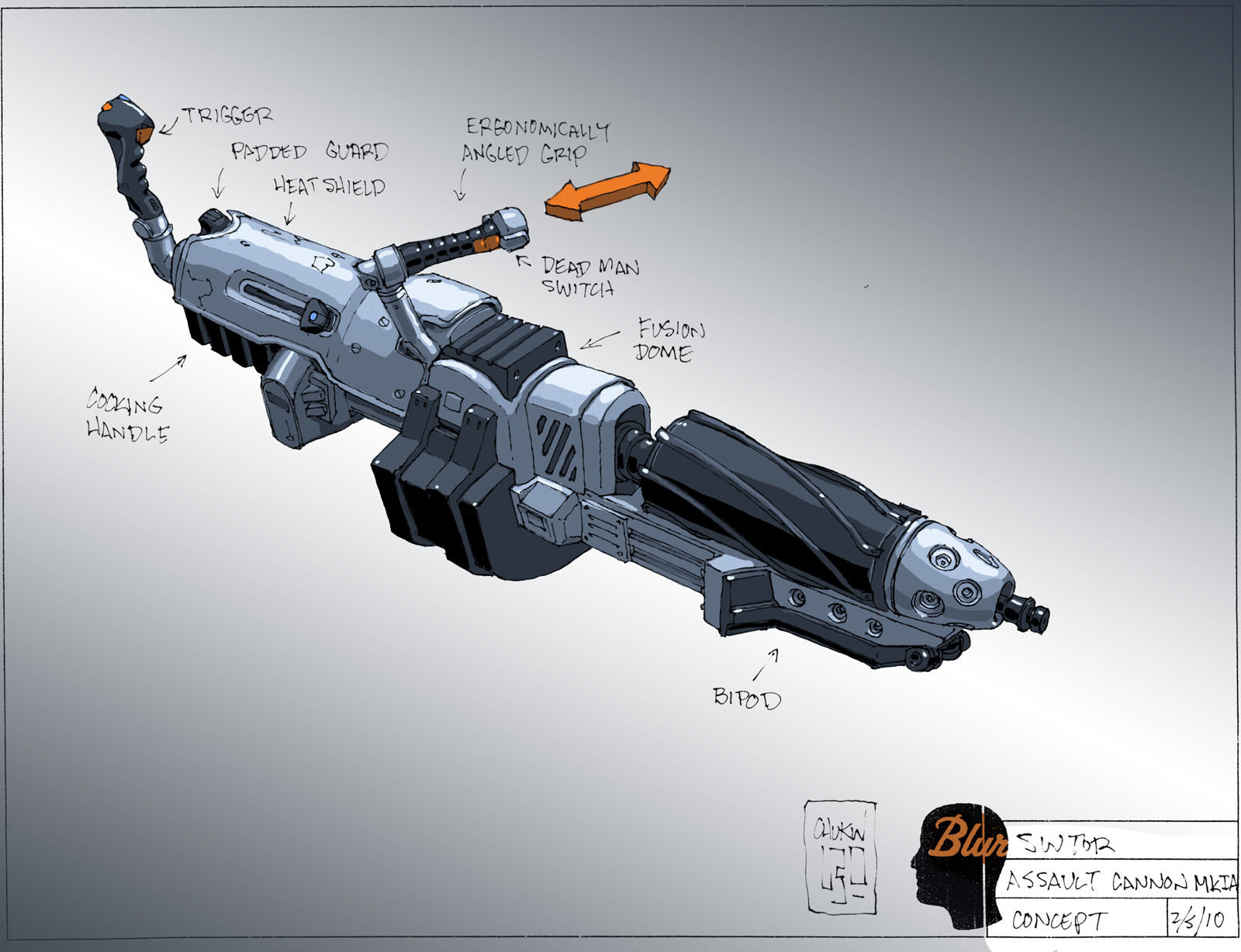ArtStation - Assault Cannon, SWTOR