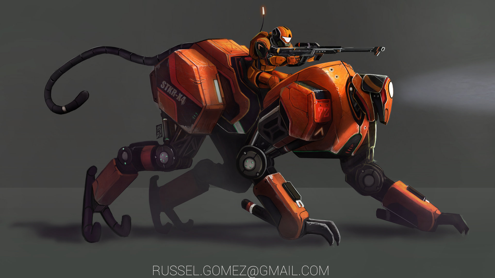 ArtStation - Mech Concept 2