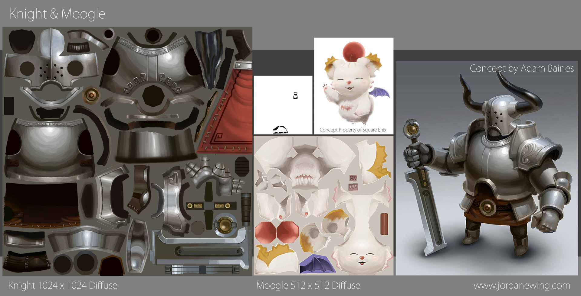 Jordan Ewing - Knight and Moogle