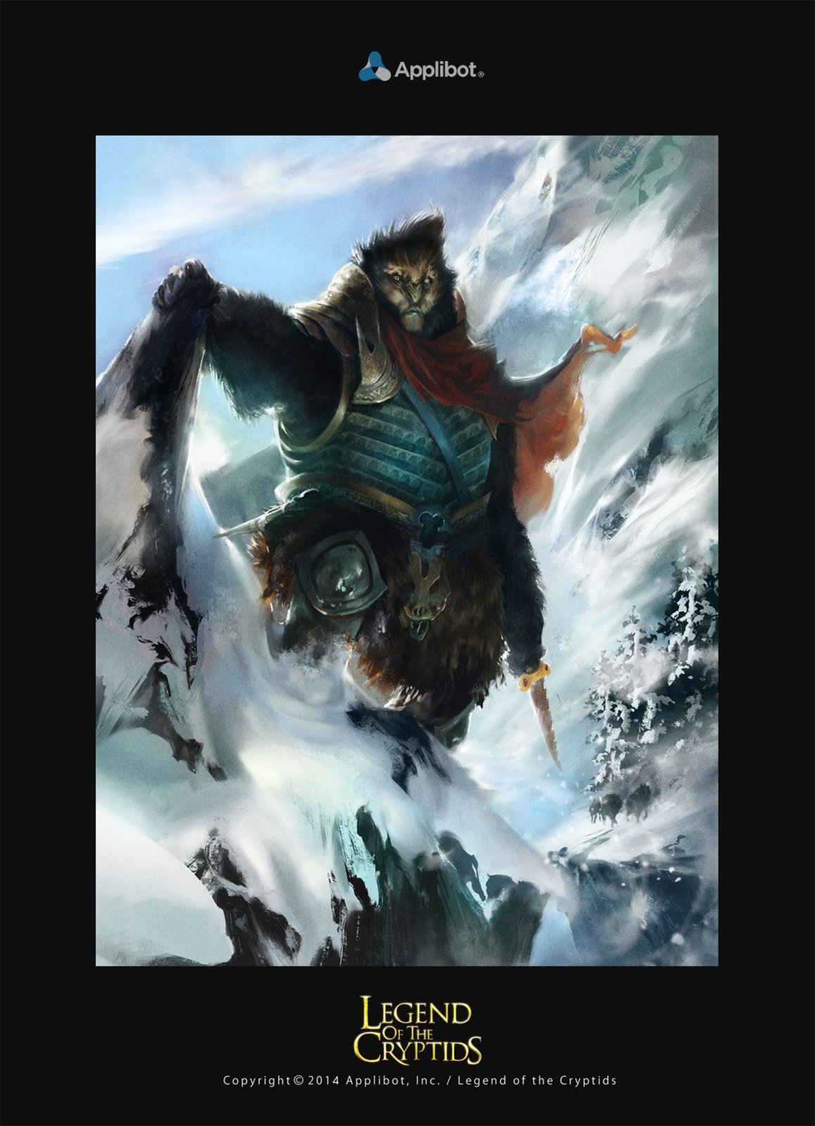 Toma Feizo Gas - Card Art - Beastman Tadara