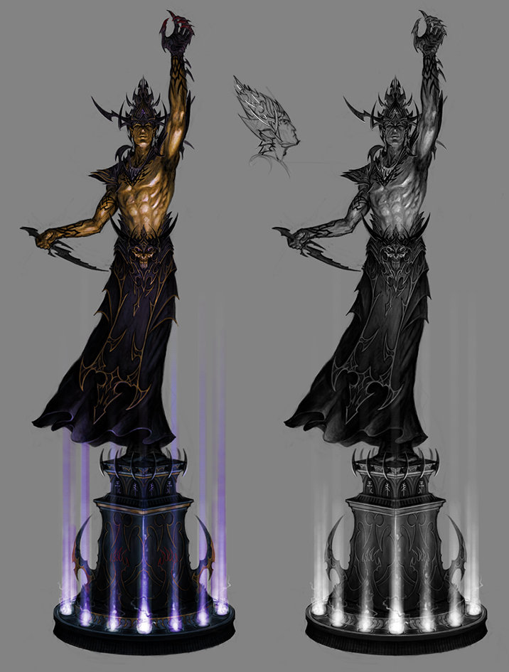 Eric Polak - Kaine Statue