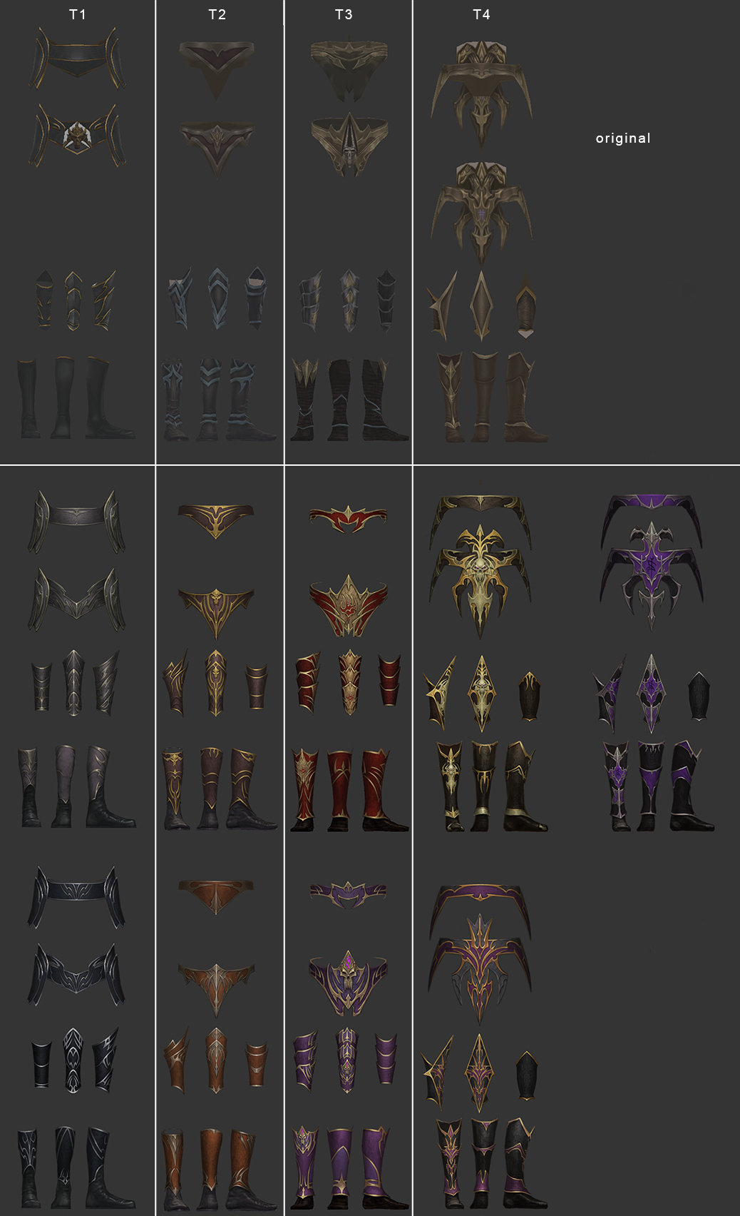 ArtStation - Dark Elf Accessory Variations