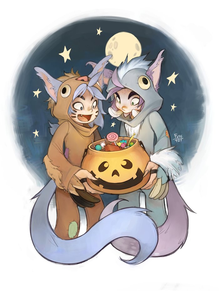 ArtStation - Halloween Brats, Mimi Phillips