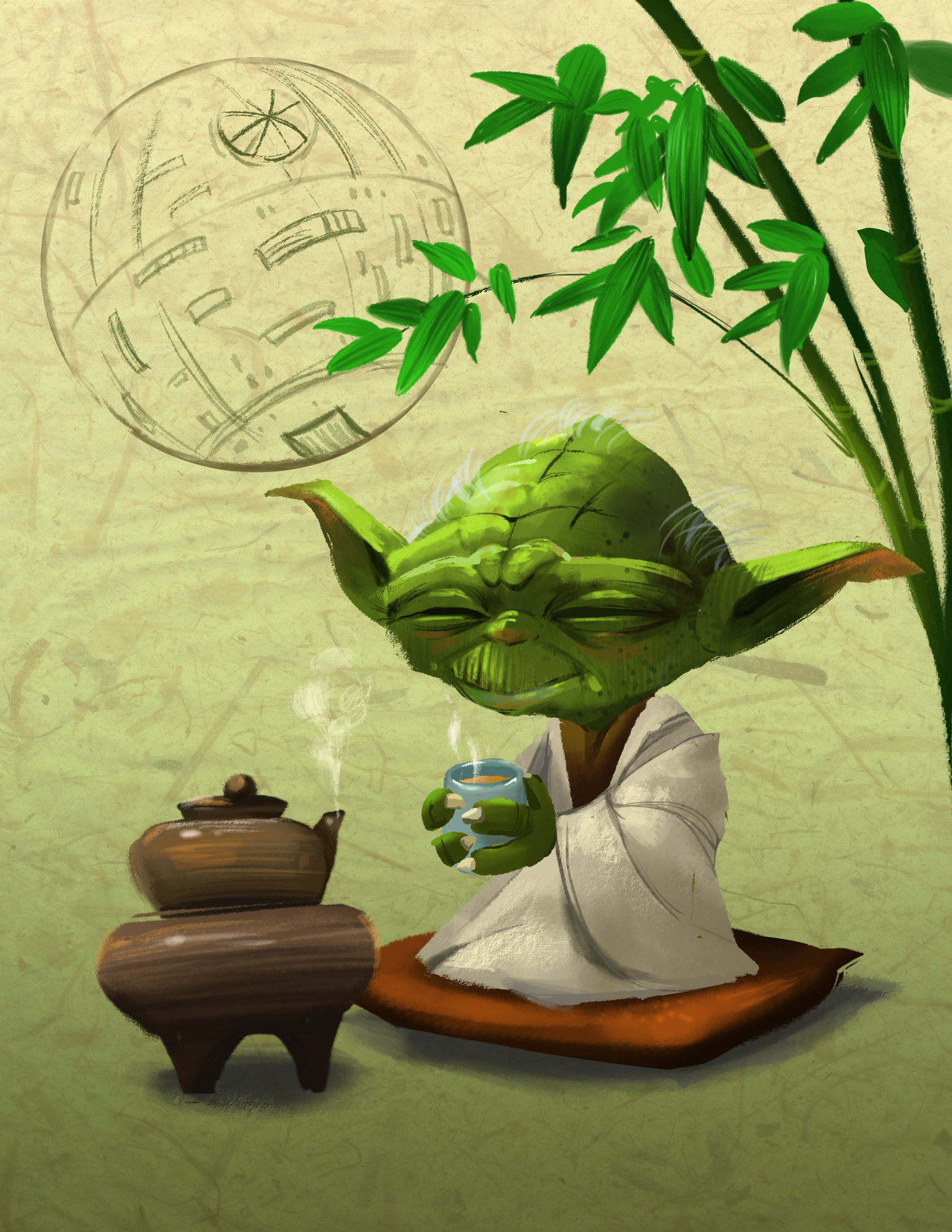 ArtStation - Zen Yoda, Wilma lai