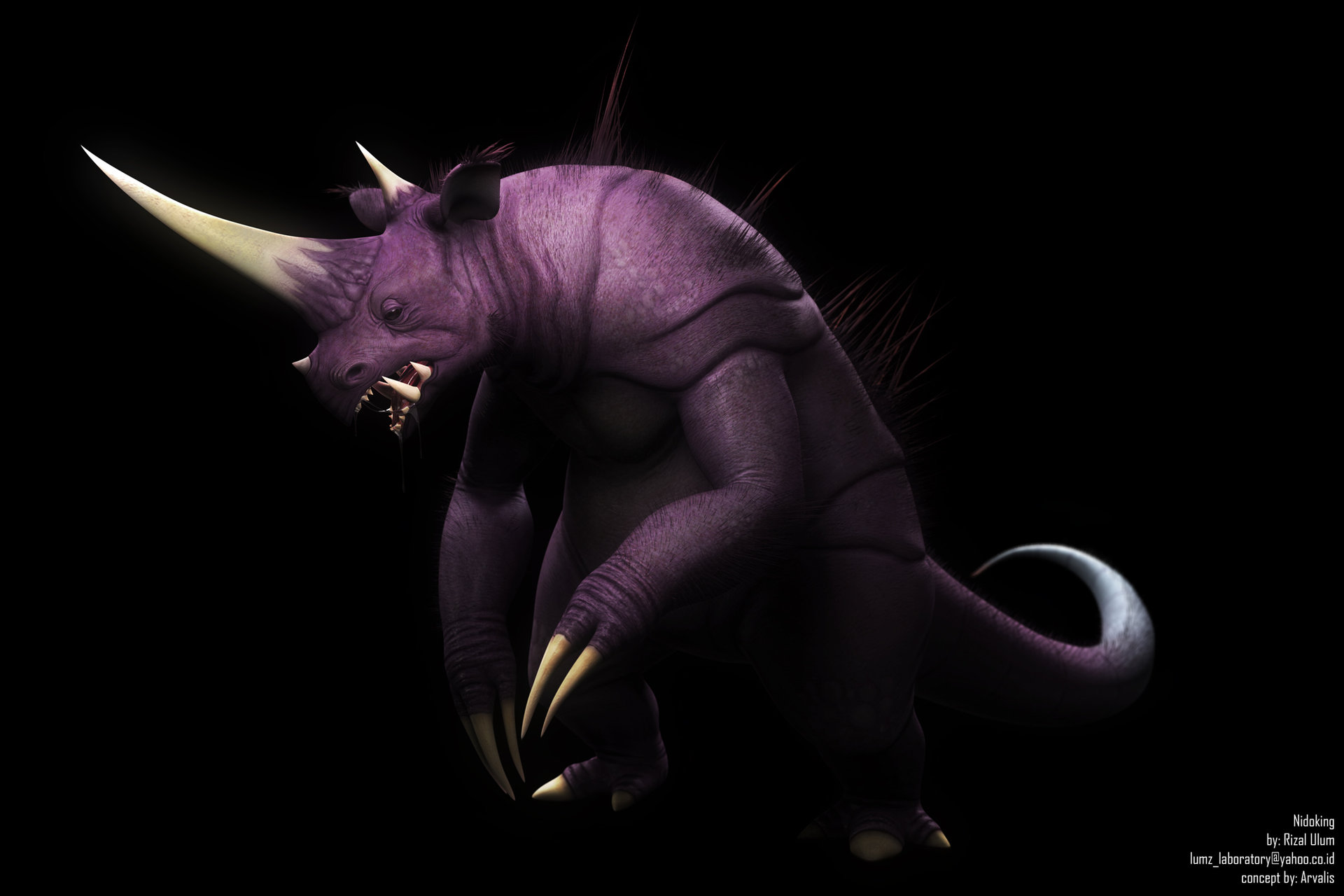 ArtStation - Nidoking