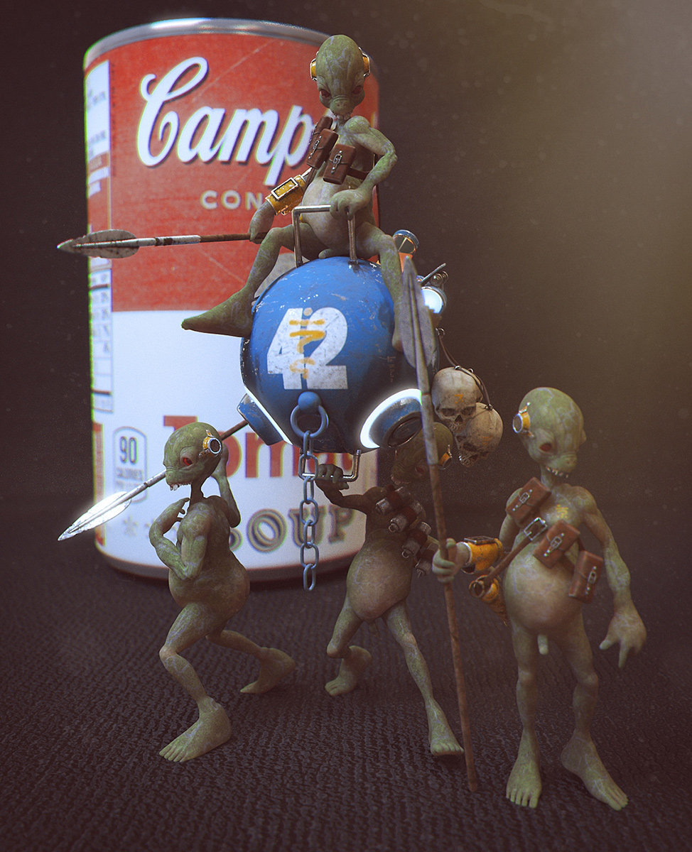 ArtStation - alien hunters