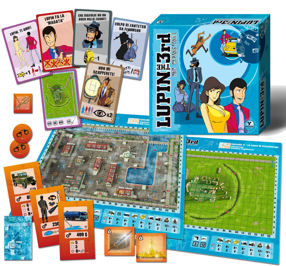 ArtStation - Game graphical design and packaging for "Lupin the 3rd ...