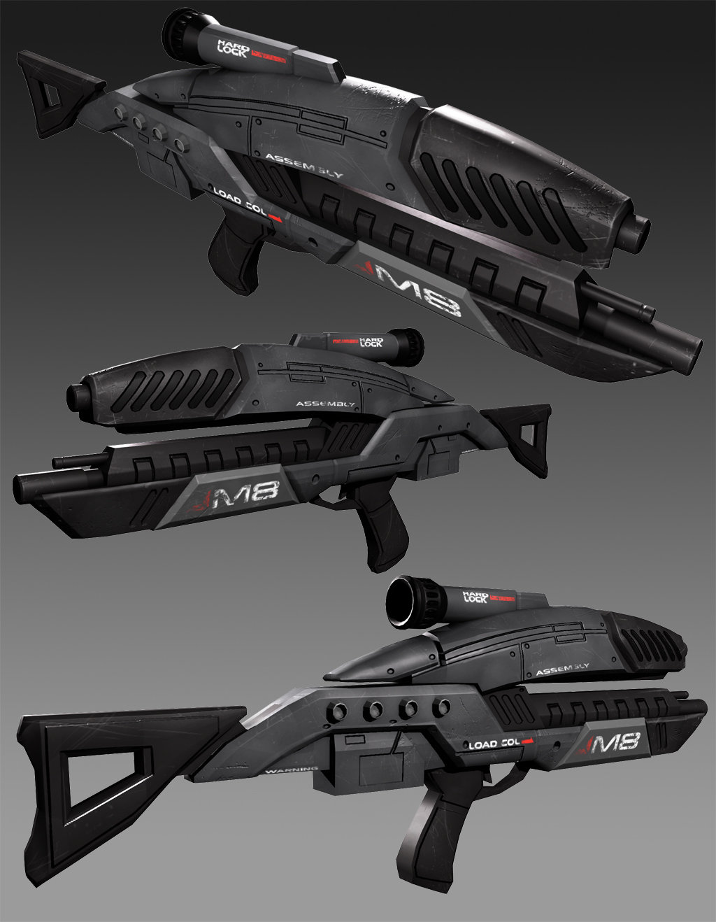M8 Assault Rifle Mass Effect