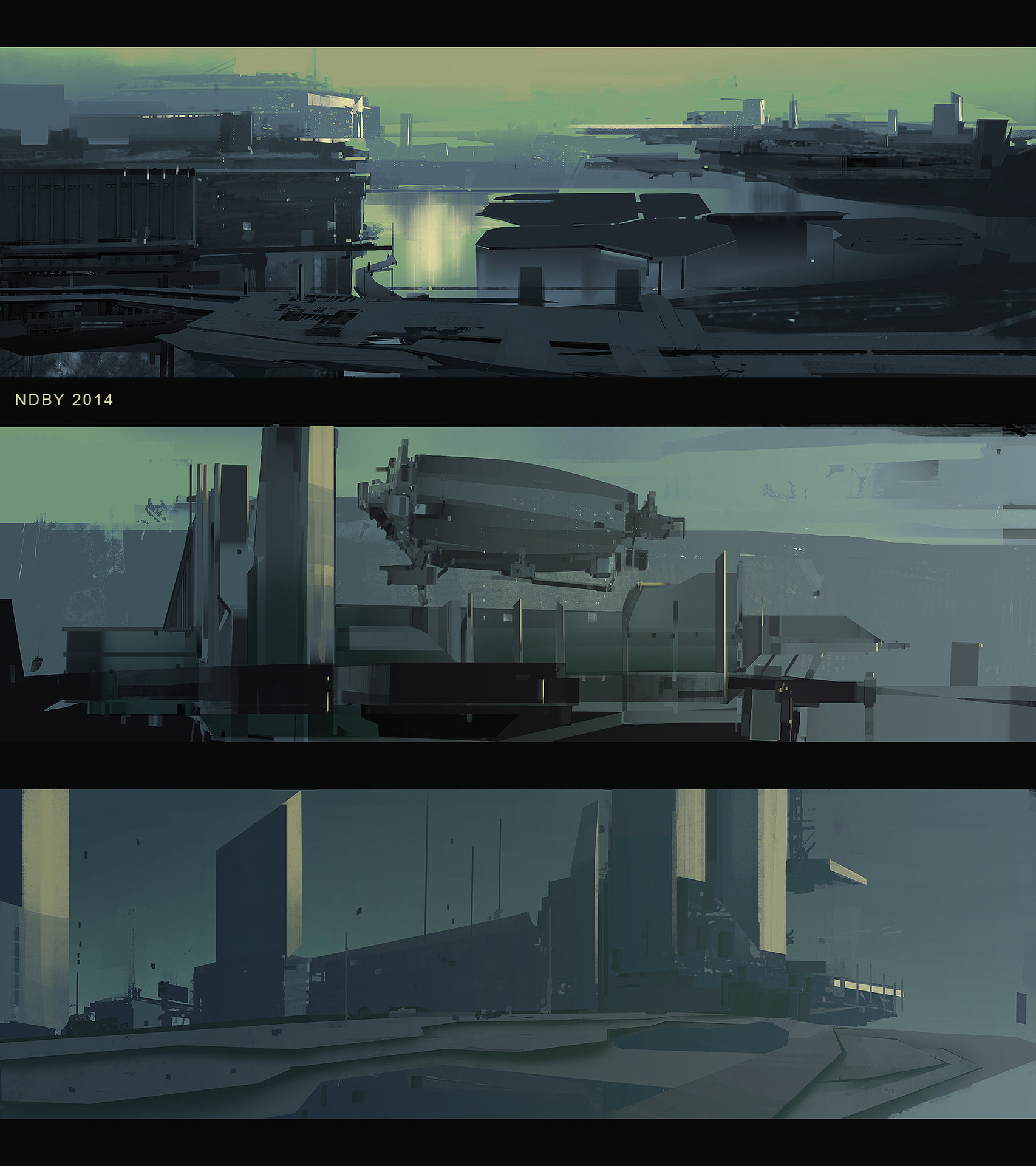 ArtStation - city scapes