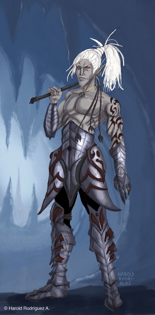 ArtStation - Dark Elf I