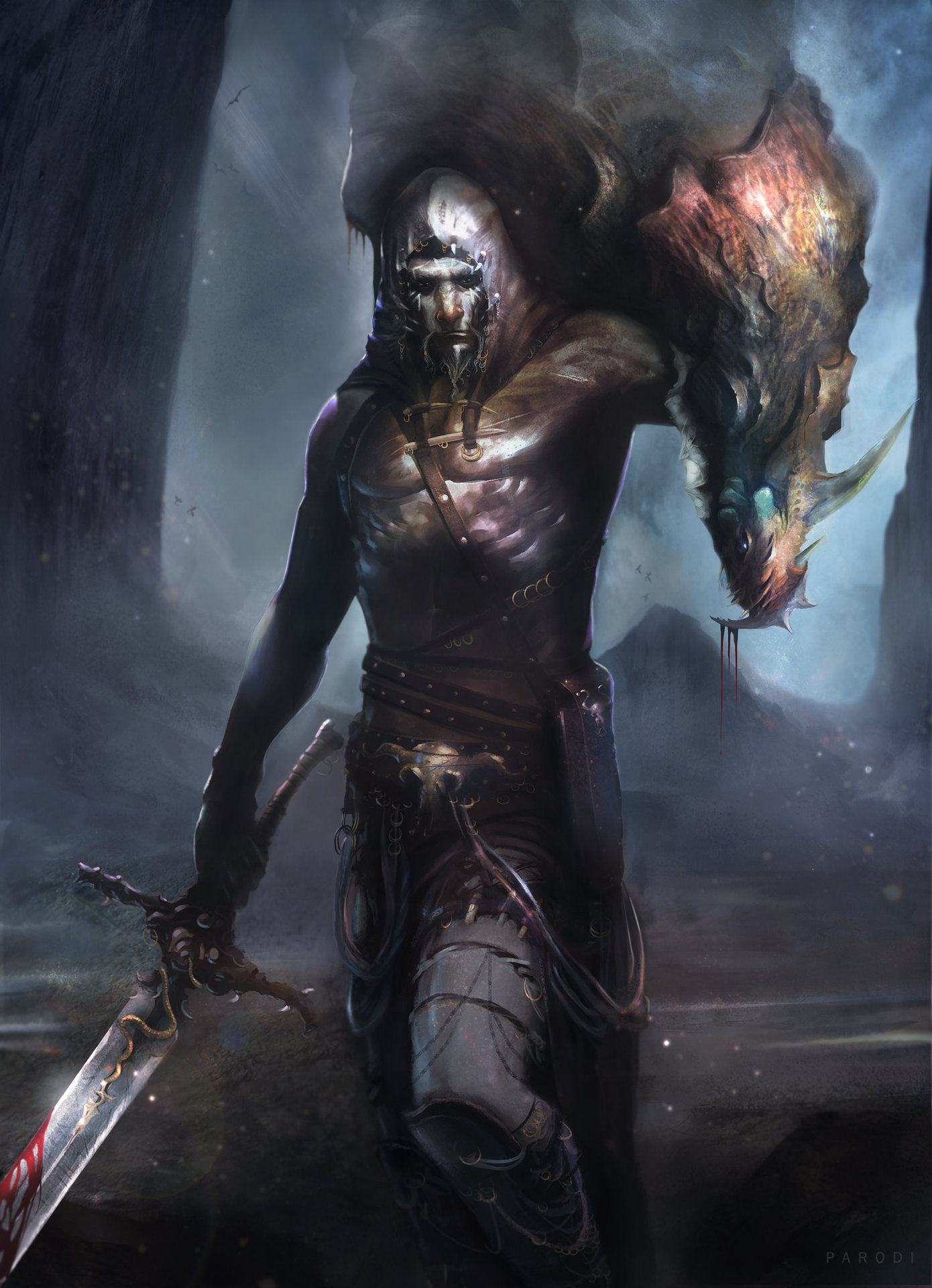 ArtStation - Cazador de dragones