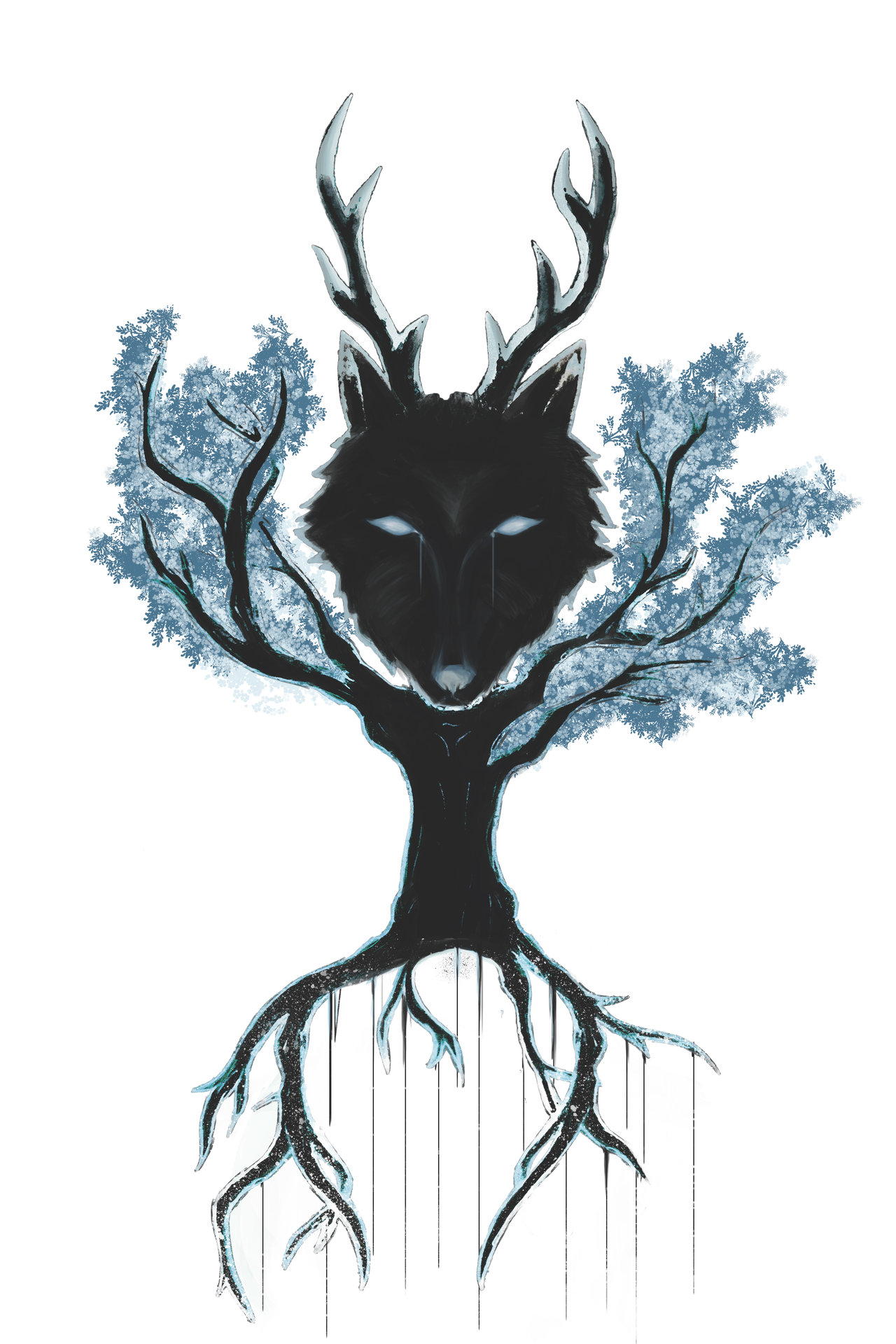 ArtStation - WOLF book cover