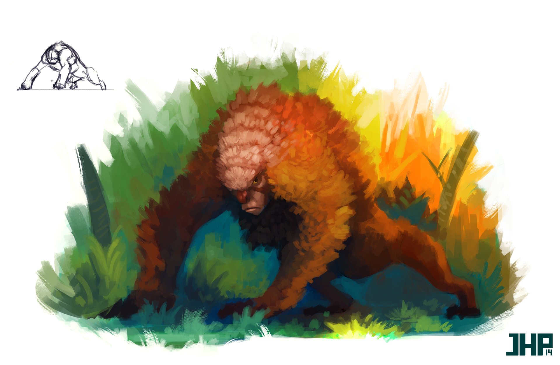 ArtStation - Big Gold Monkey