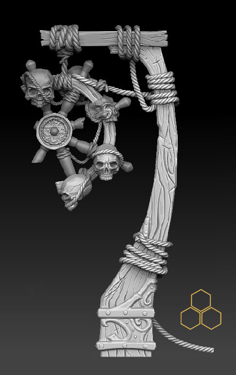 ArtStation - Pirate Post