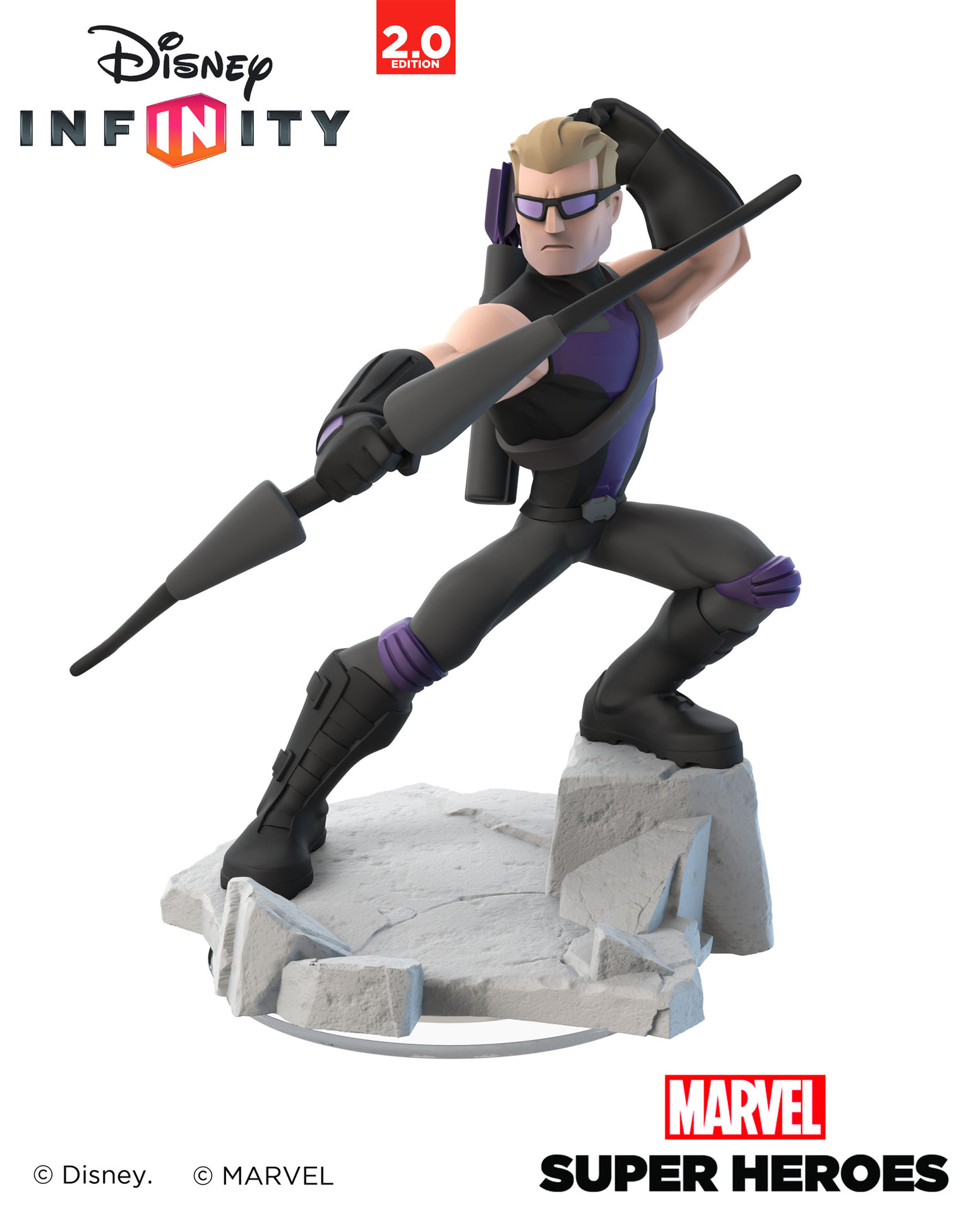 ArtStation - Hawkeye - Disney Infinity 2.0 - Toy Sculpt