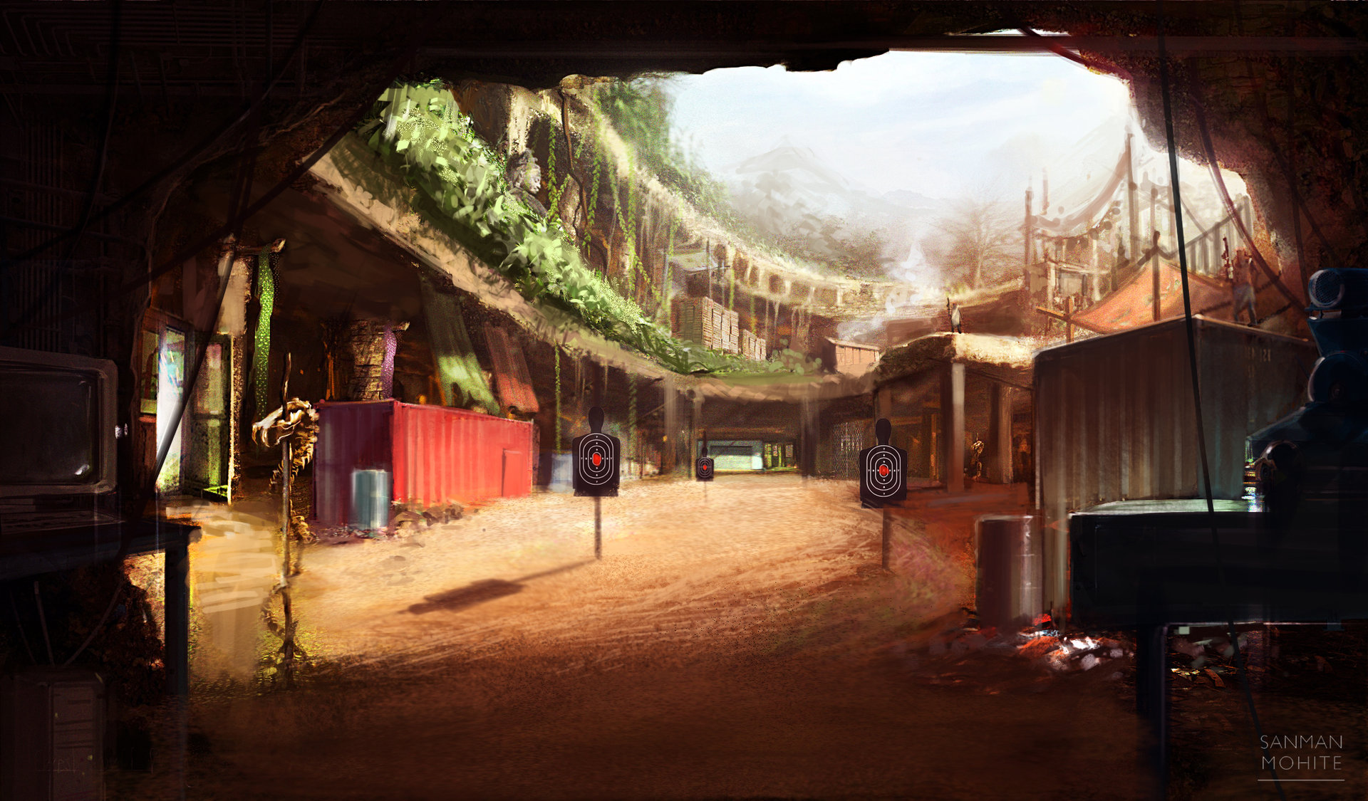 ArtStation - Terrorist Camp