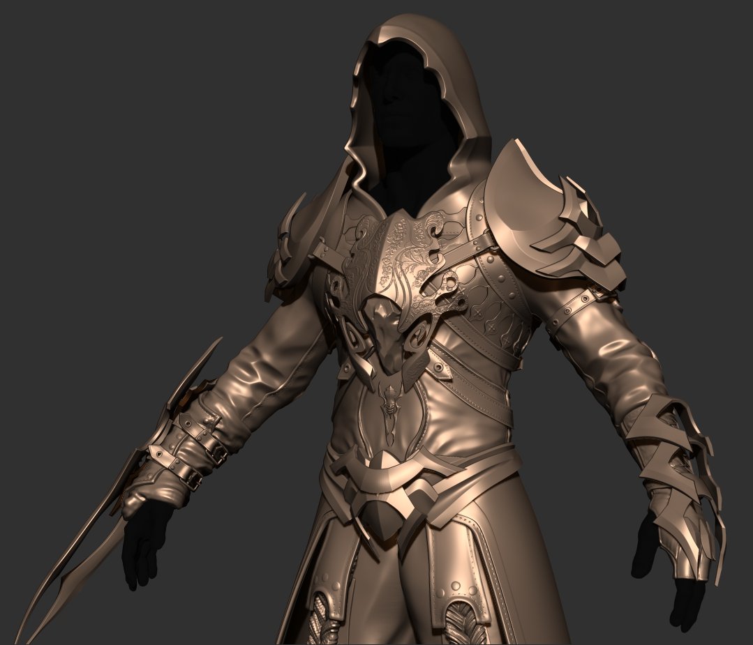ArtStation - WIP_Assassin