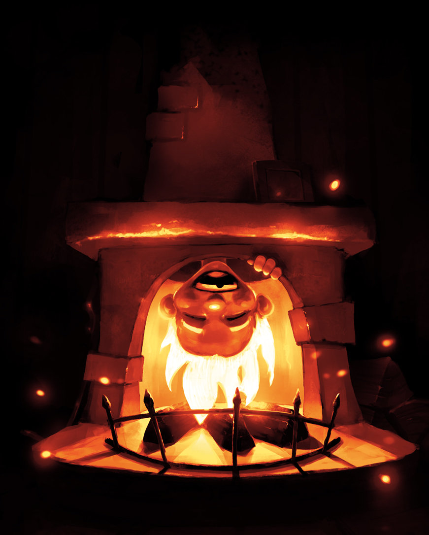 ArtStation - Spirit of the fireplace