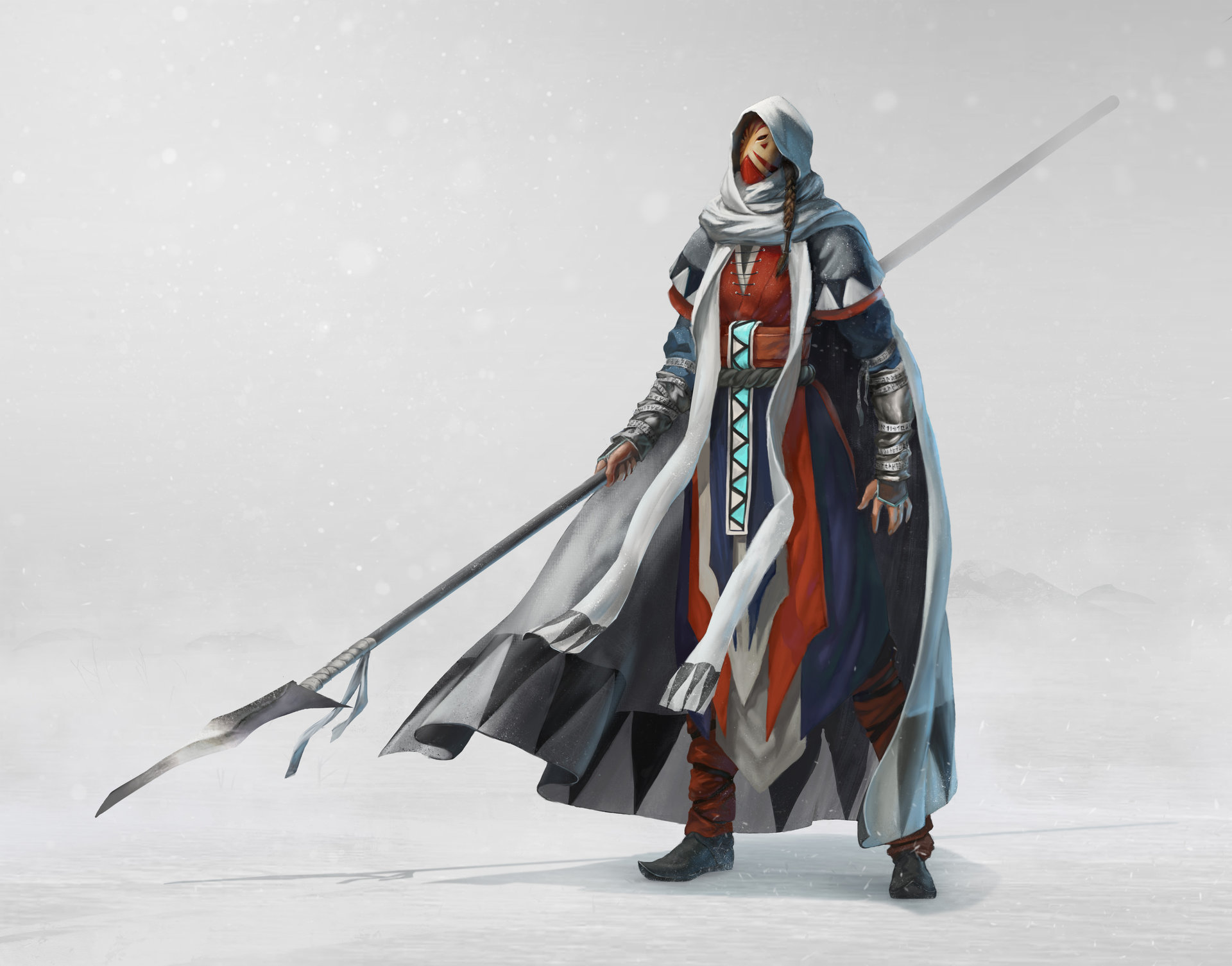ArtStation - Village Guard, Lawton Lonsdale