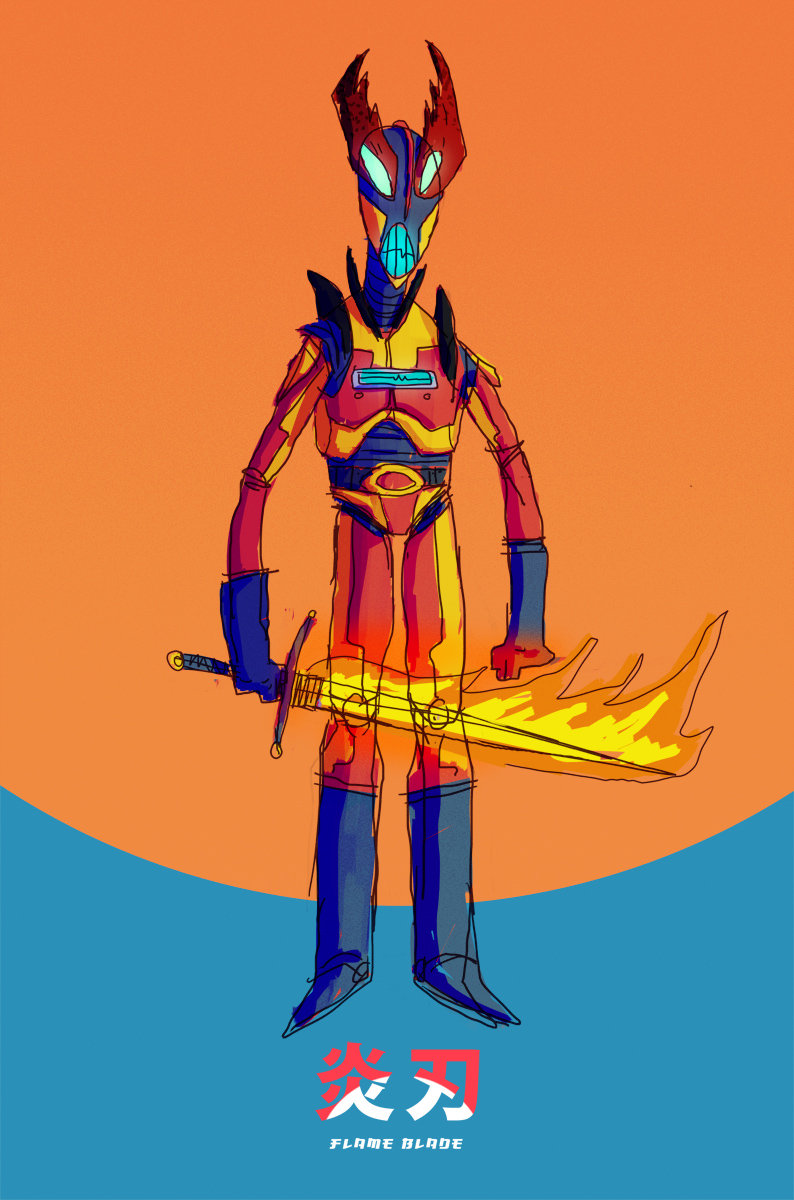 ArtStation - Flame Blade - Concept
