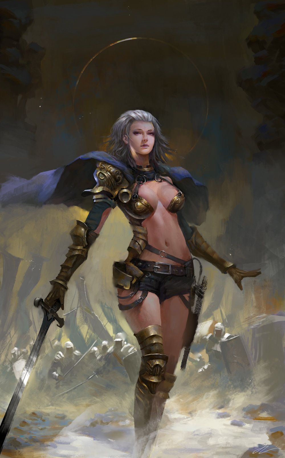ArtStation - Female Knight