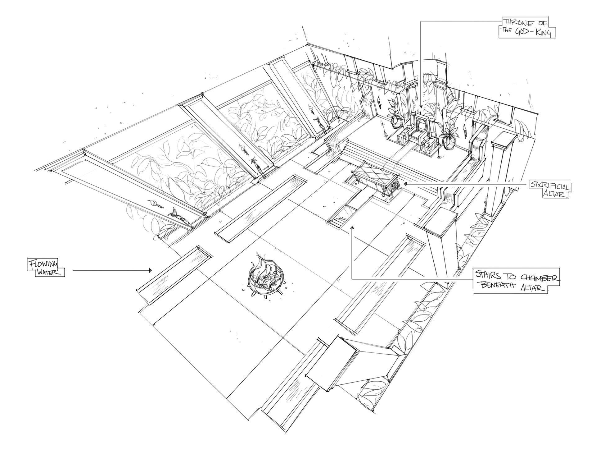 ArtStation - Great Hall Interior