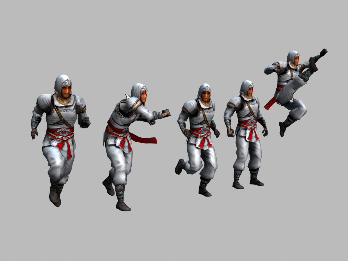 ArtStation - Low Poly Assassin