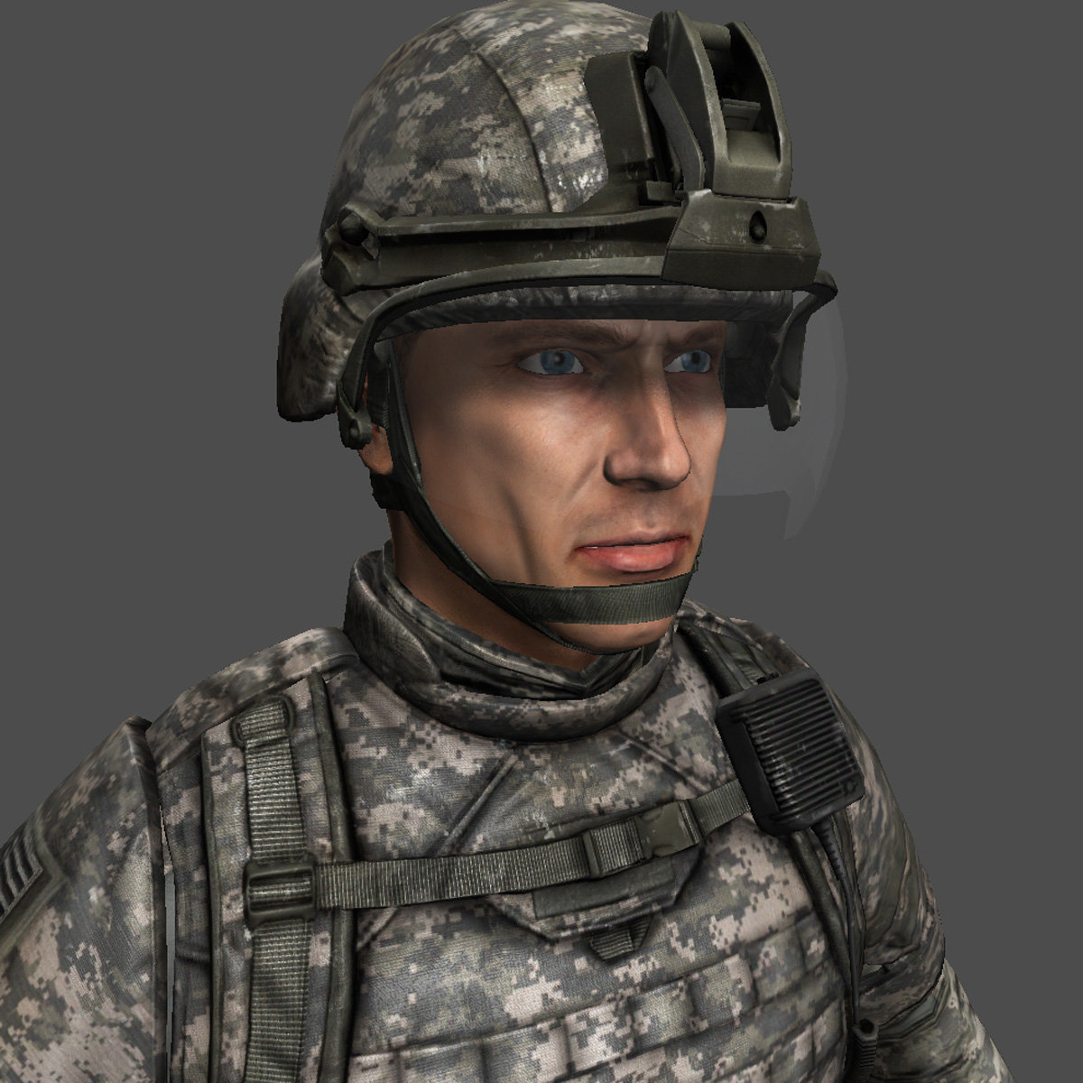 ArtStation - US Soldier Unity 3D
