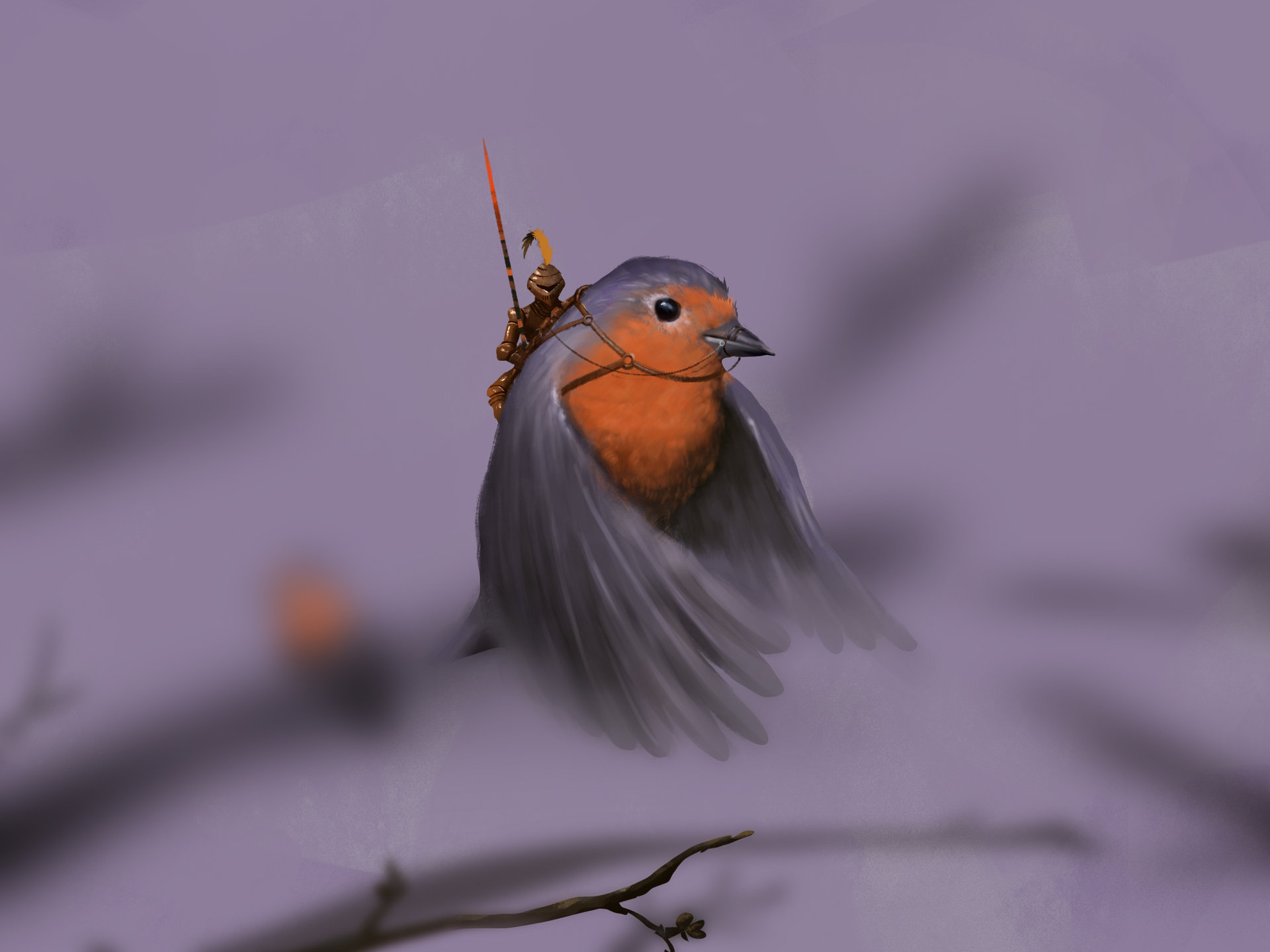 ArtStation - TINY WARRIOR