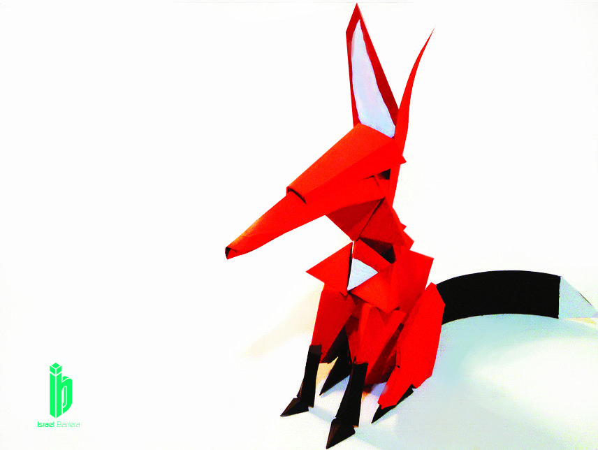 ArtStation - Cardboard fox