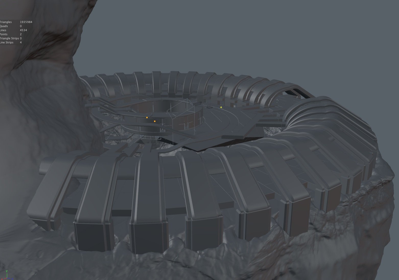 ArtStation - Cliff - Editor View