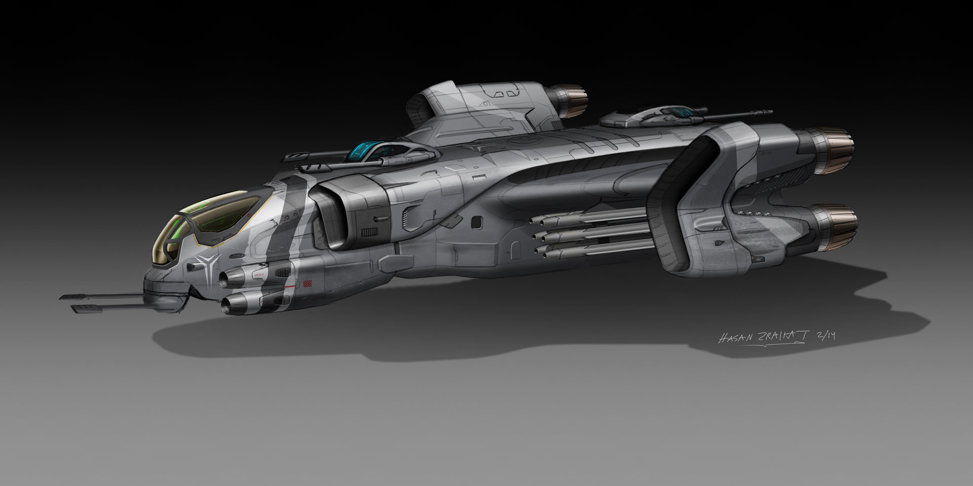 ArtStation - Armed Transport